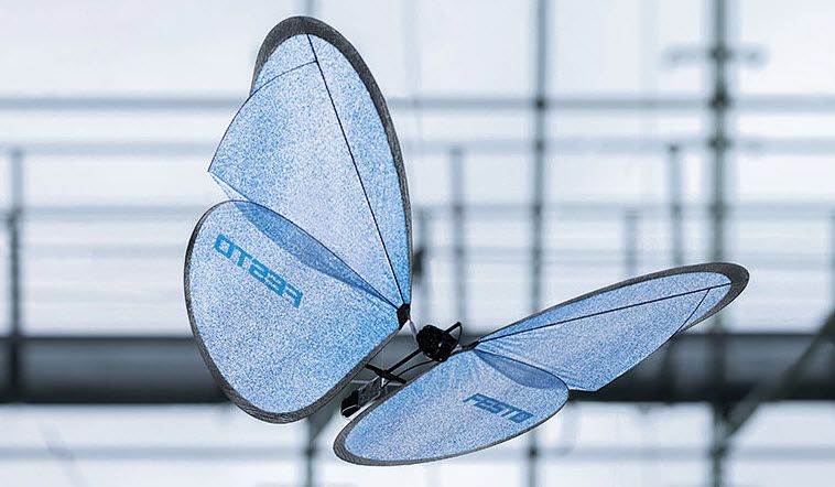 Z Festa vylétli bioničtí motýli. Váží pouhých 32 gramů - Strojirenstvi.cz